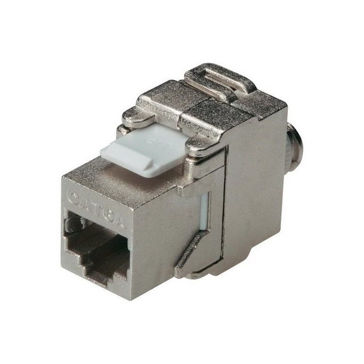שקע קיסטון RJ45 CAT6a מסוכך | ריליגו
